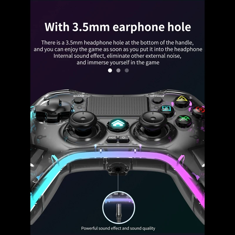 Trigger Game Controller Joystick Wireless Gaming Gamepad for Nintendo ...