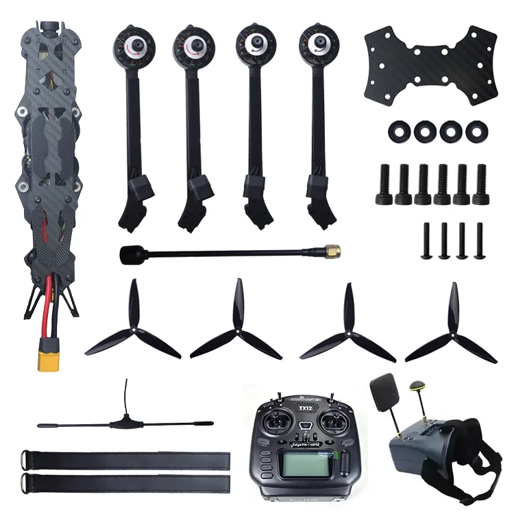 10 Inch FPV Drone Manufacturer Payload 2.5kg Long Distance 5.8G ELRS ...