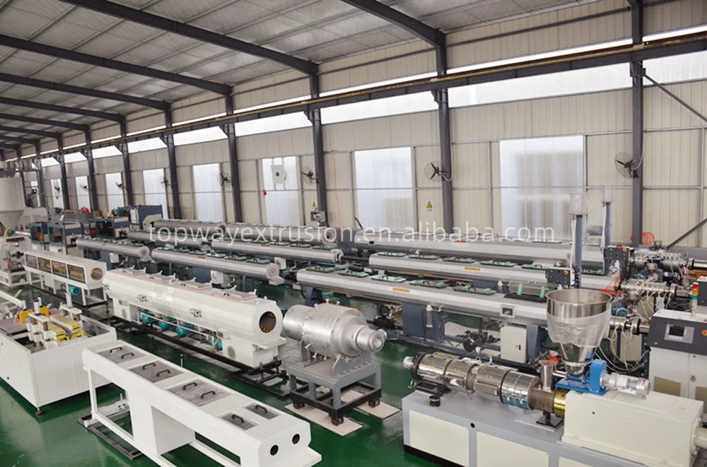 PVC Pipe Extruder Machine Large Diameter PVC UPVC CPVC Rigid Electrical ...