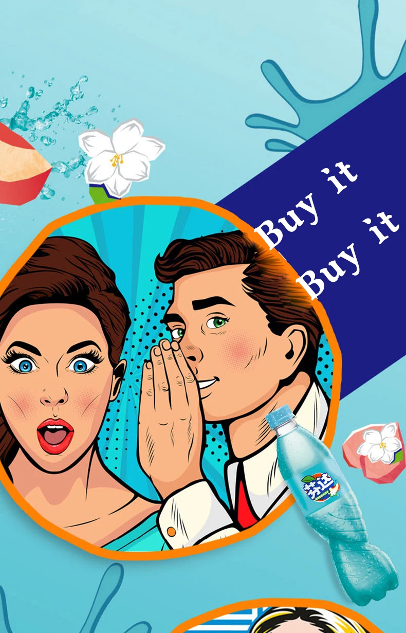 500ml Fruit Flavour Fan Ta Carbonated Soft Exotic Drinks Fantaa Coca ...