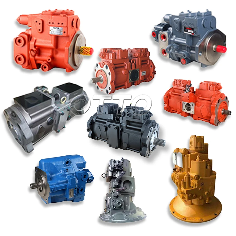 OTTO hydraulic pump excavator K7V63 K3V140DTP Excavator Hydraulic Main ...