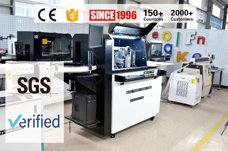 BYTCNC Professional Cnc Auto Signs Bending Machines Letter Machine ...