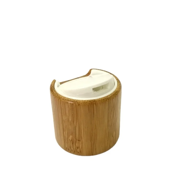Oem 24/410 Bamboo Cap Plastic Disc Cap With Bamboo Closure Manufacturer ...