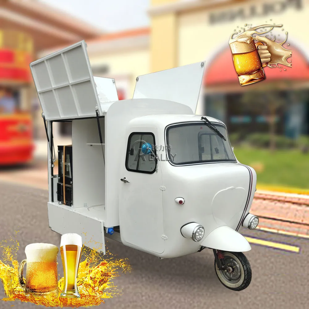 Customized Electric Street Food Tricycle - Mobile Snack Food Truck
