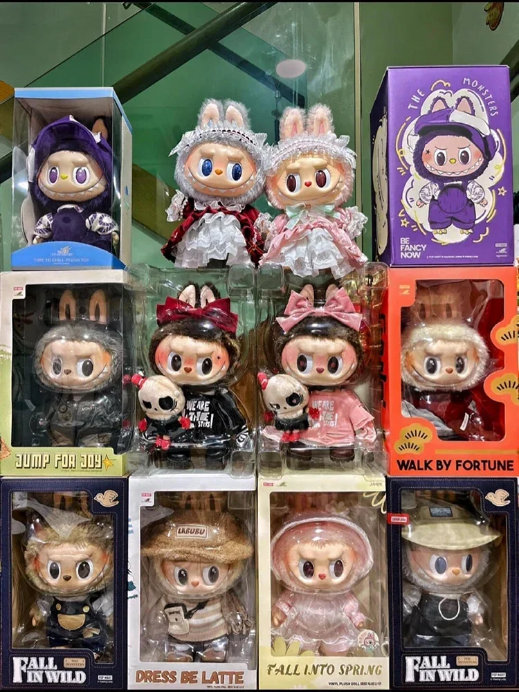 LABUBU Flip with Me the Monsters Mokoko Close Sweet Vinyl Action Figure ...