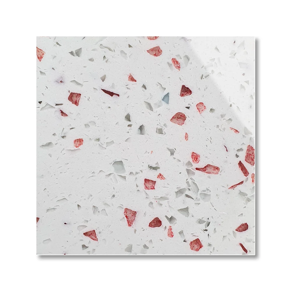 White Sparkle Quartz Flooring Tile And Wall Tile - Buy Wavy White Wall ...