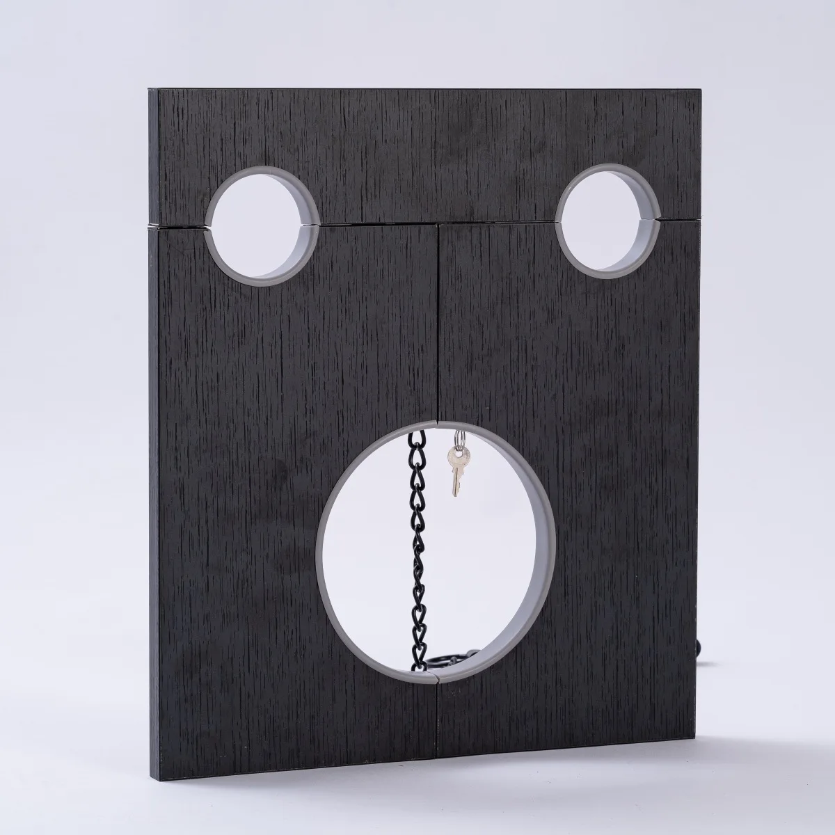 SM Sexy Restraint Props - Wooden Shackles for Bondage