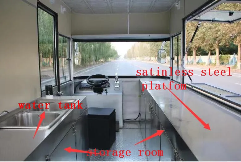 Oem Promotion Price Customized Mobile Electric Food Car Fast Food Truck ...