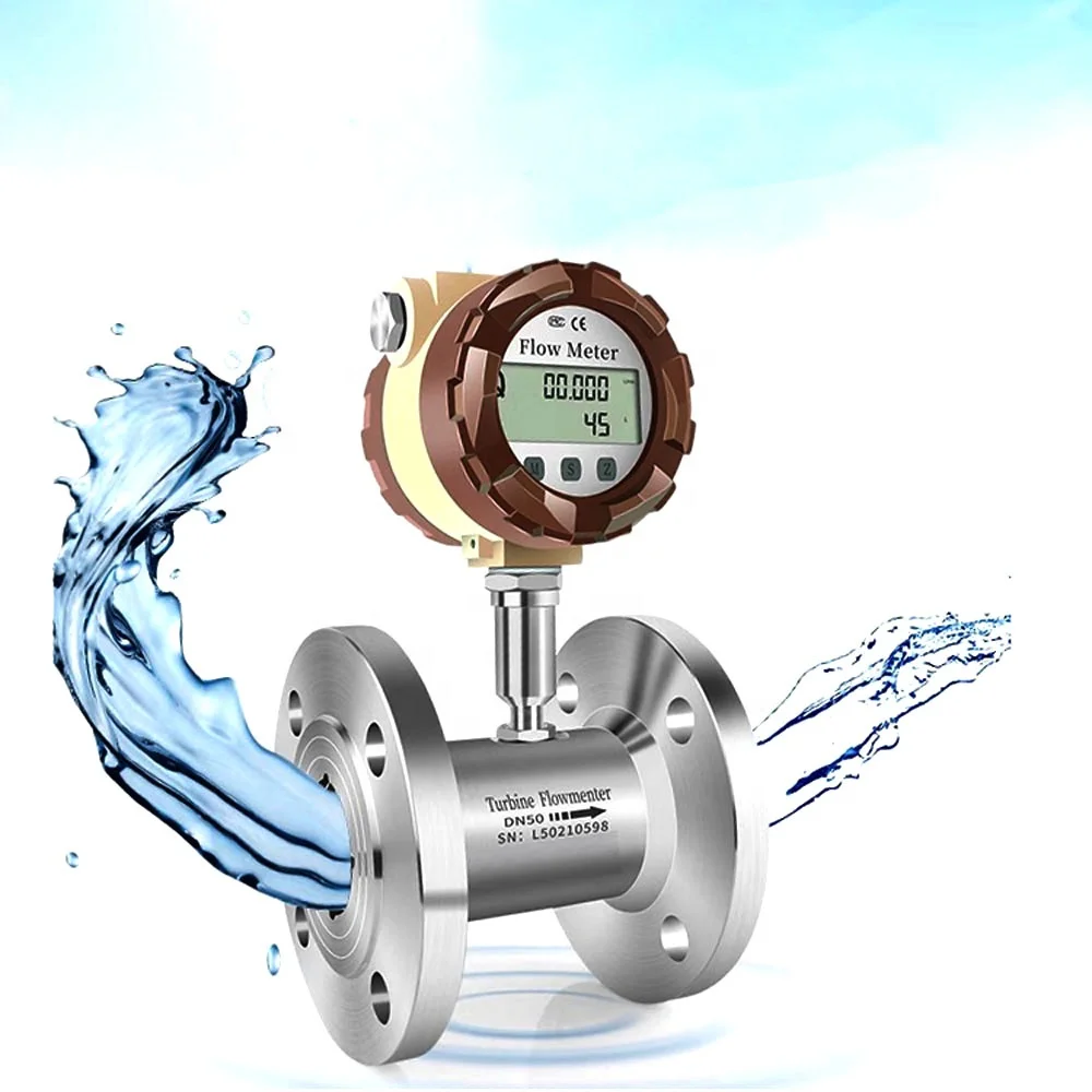 Stainless Steel Micro Digital Water Turbine Flow Meter