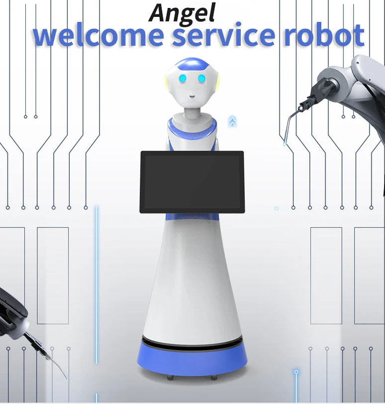 Showroom Guide AI Humanoid Roboter Commercial Welcome Reception Robot ...