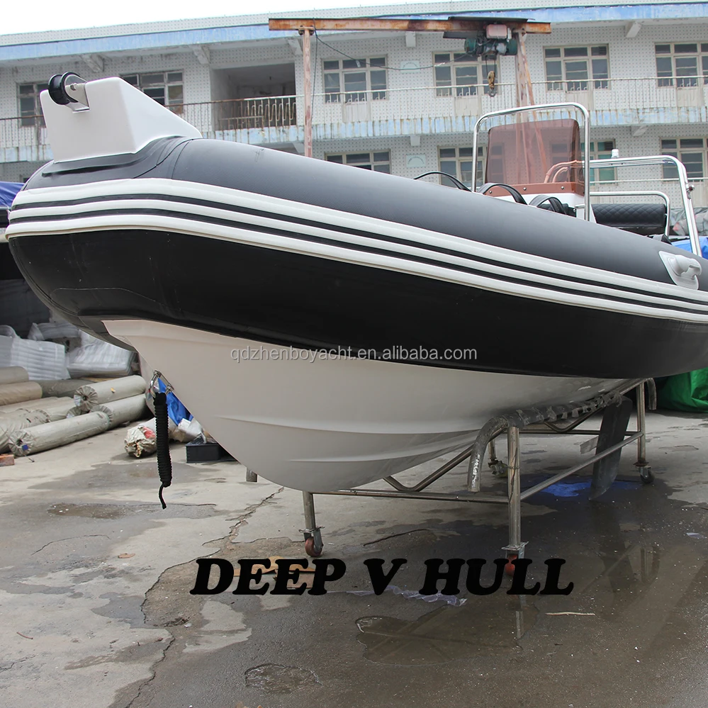 Zhenbo Customized Fiberglass Hull Center Console Rib 4.8m