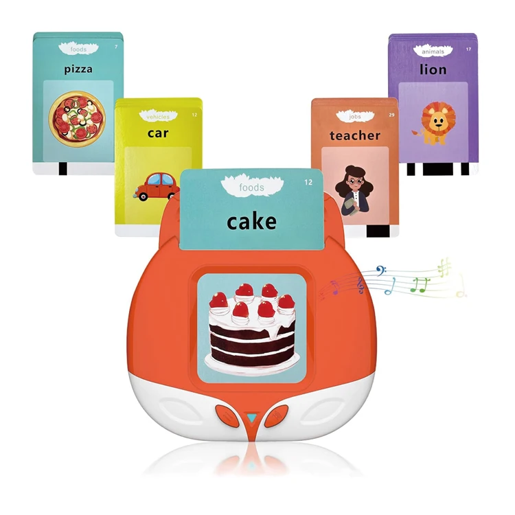 Kids Learning Flashcard Speech Therapy Machine Toy 224 Sight Word ...