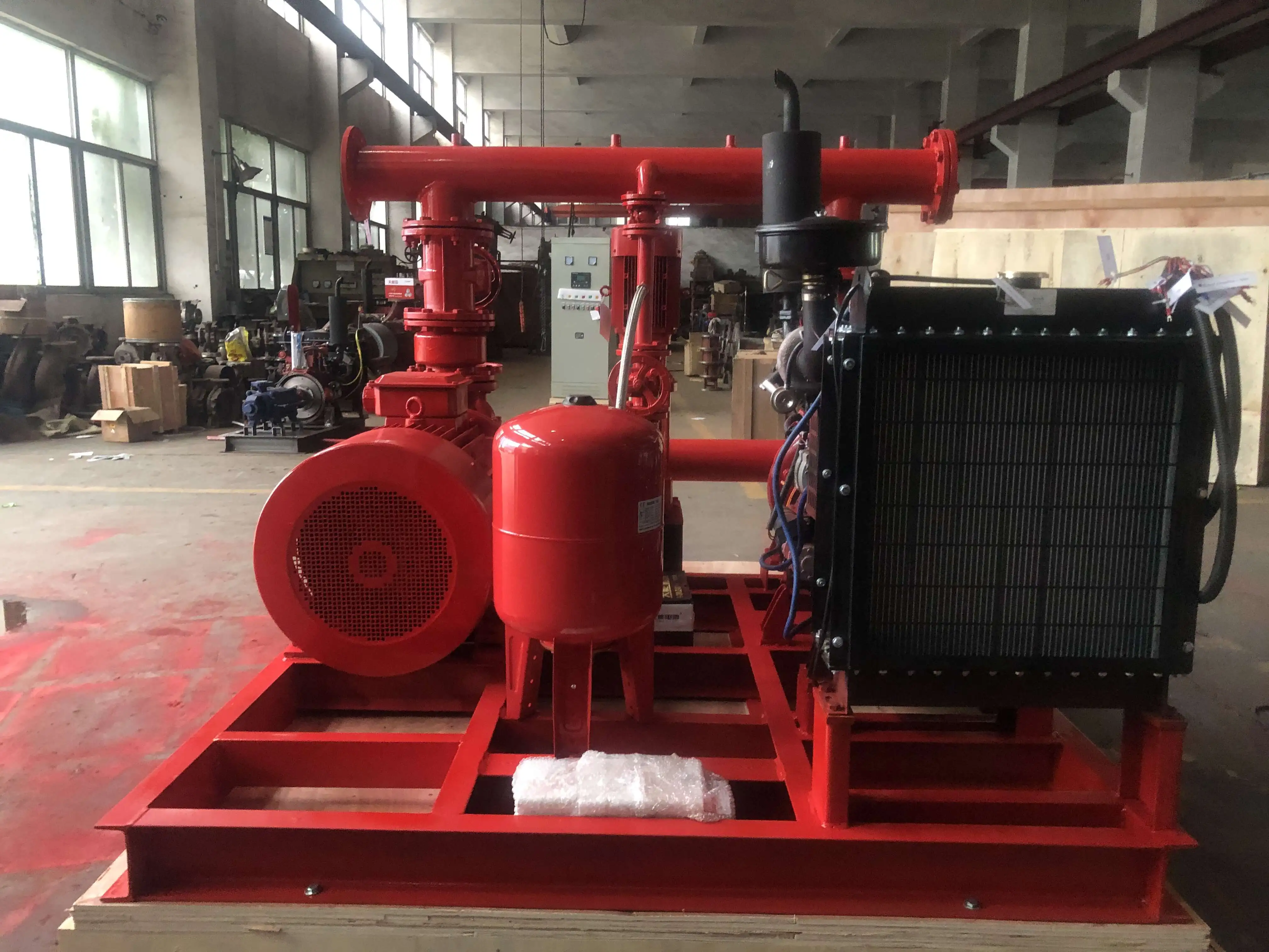 Fire Pump System Fire Pumps Electric Driven - Buy Engine Driven Water ...