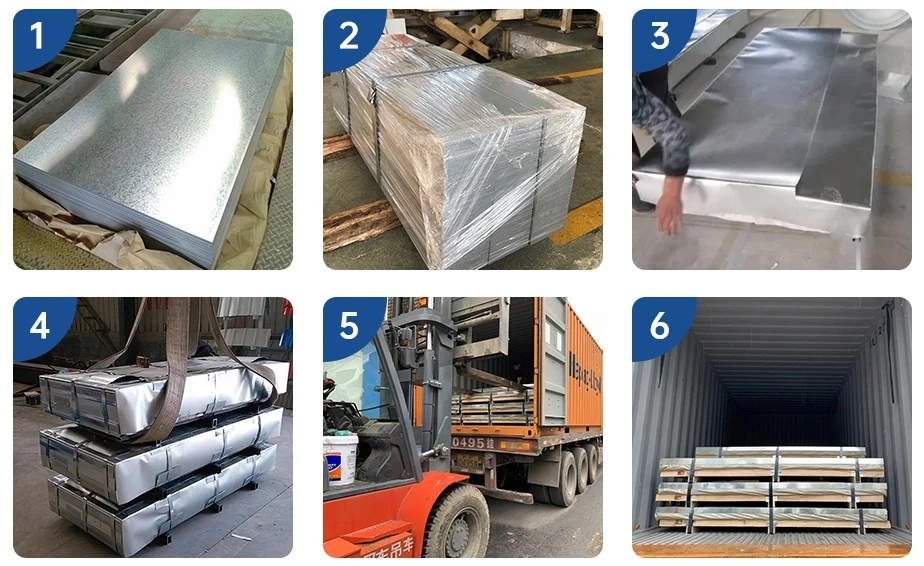 Galvanized Steel Sheet 10mm Thick Astm A792 Grade 33 Galvanized Steel ...