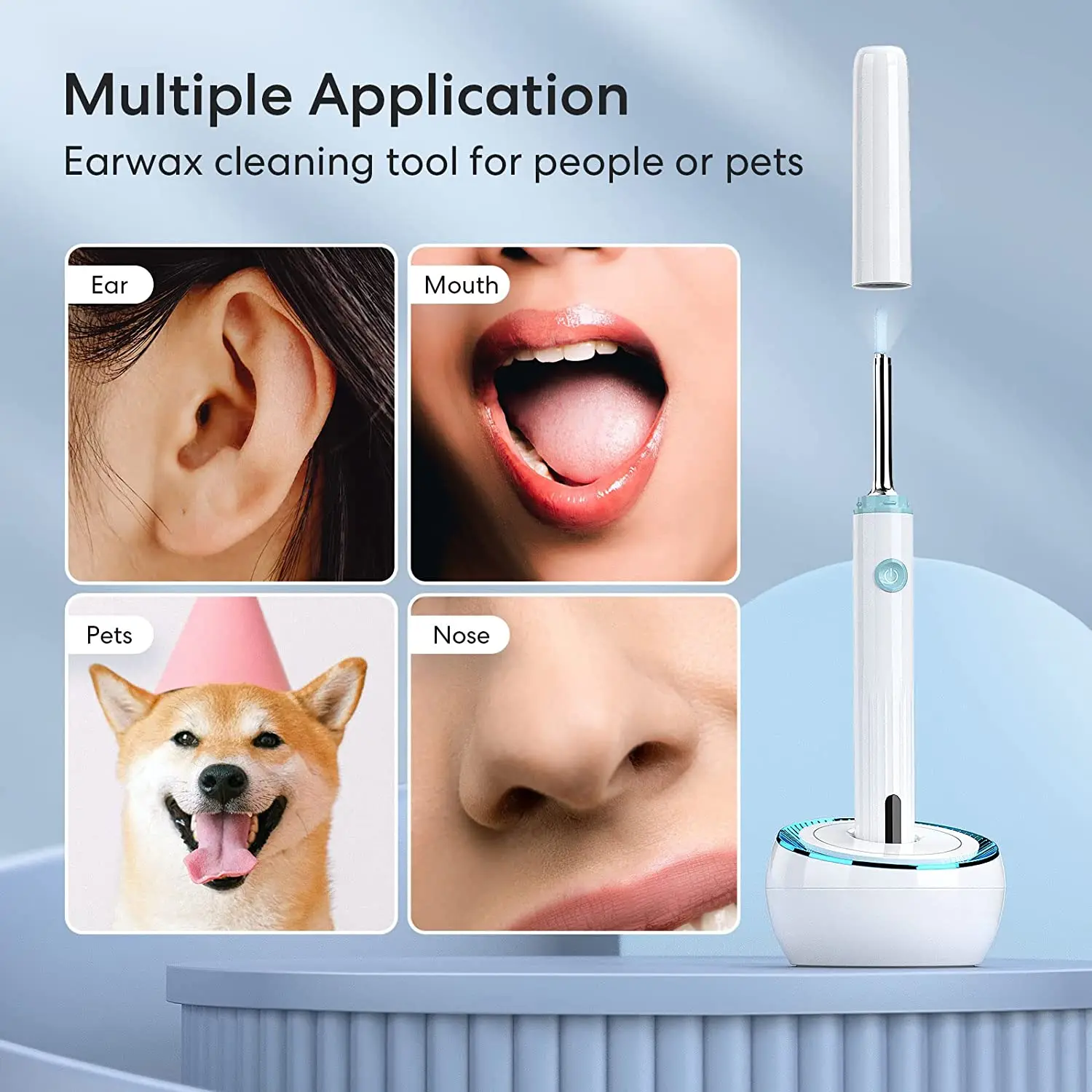 Suear Original Manufacture Wireless Otoscope - Smart Ear Cleaning