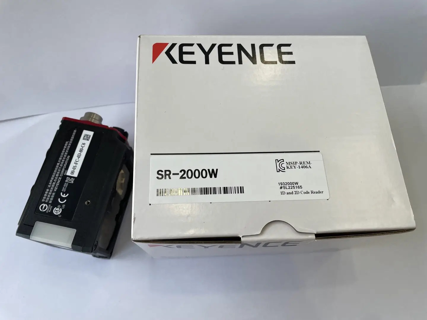 Keyence Sr-2000 + Sr-20ah 1d 2d High Resolution Industrial Long Distance Barcode Scanner Barcode ...