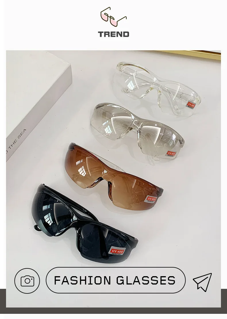 Impact Proof Dust Sand Proof Safety Outdoor Riding Glasses