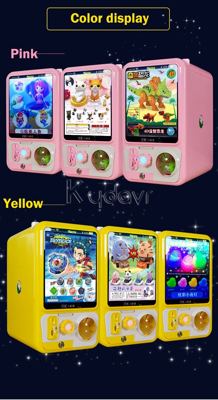 Mini Japanese Custom Coin Operated Arcade Crane Plush Doll Ball Gift ...