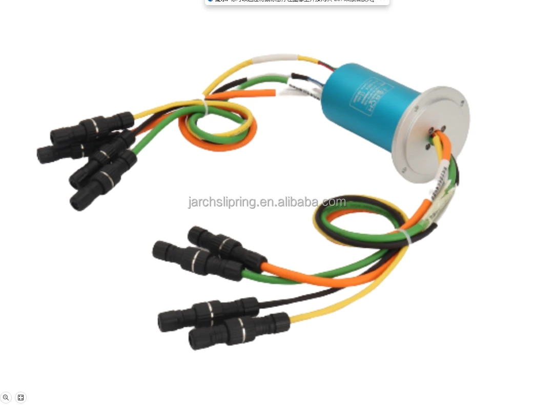 12 Rings Servo Motor Encoder Slip Ring Solution IP54