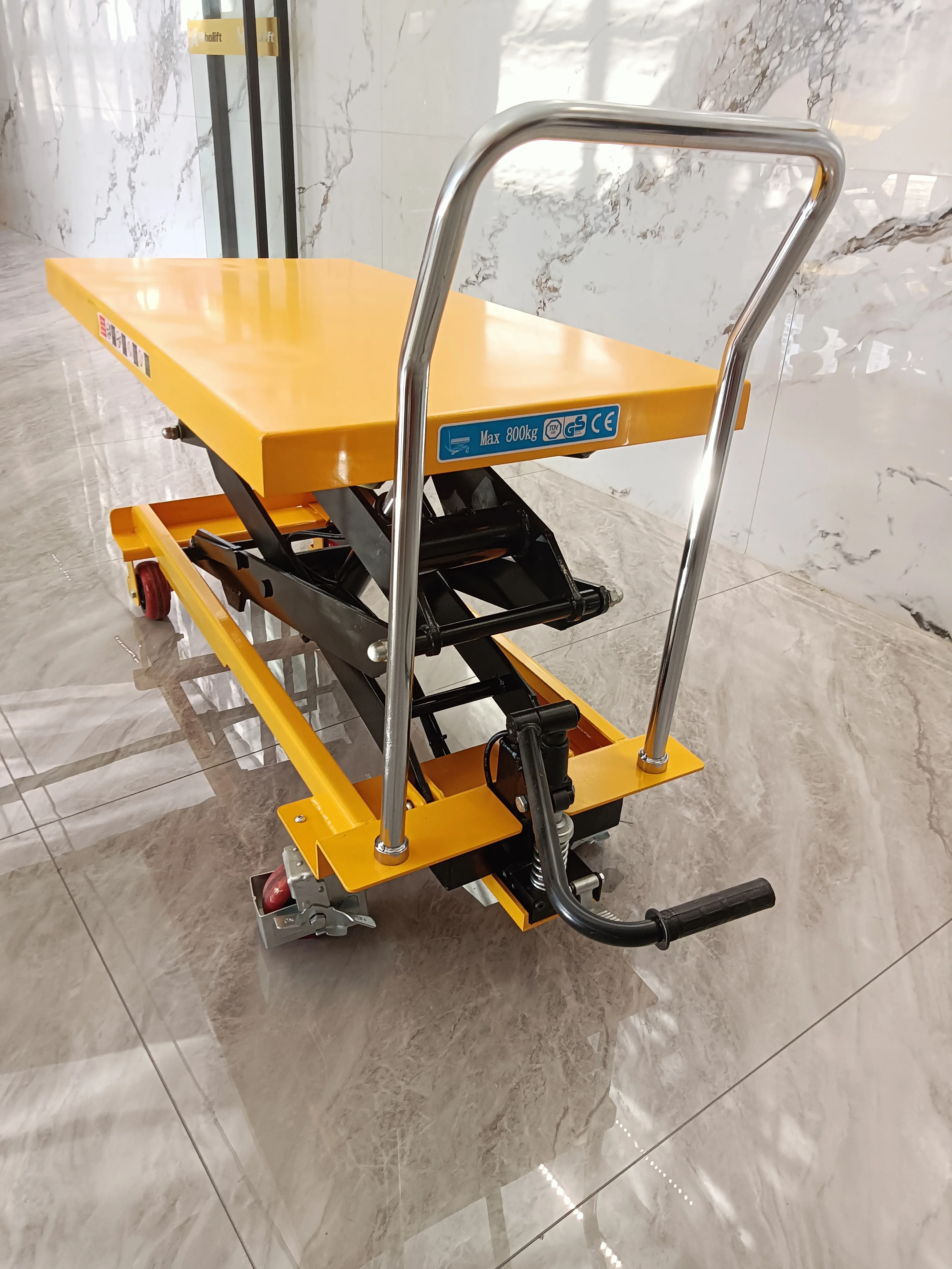 300kg 500kg 1000kg Work Platform Manual 1m 1.5m 2m Lift Table Pt150 ...