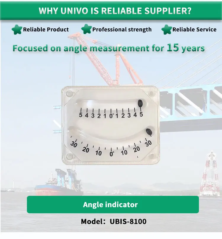Ubis-8100y Univo Ship Heel Measuring Inclinometer Dual Tube Slope ...