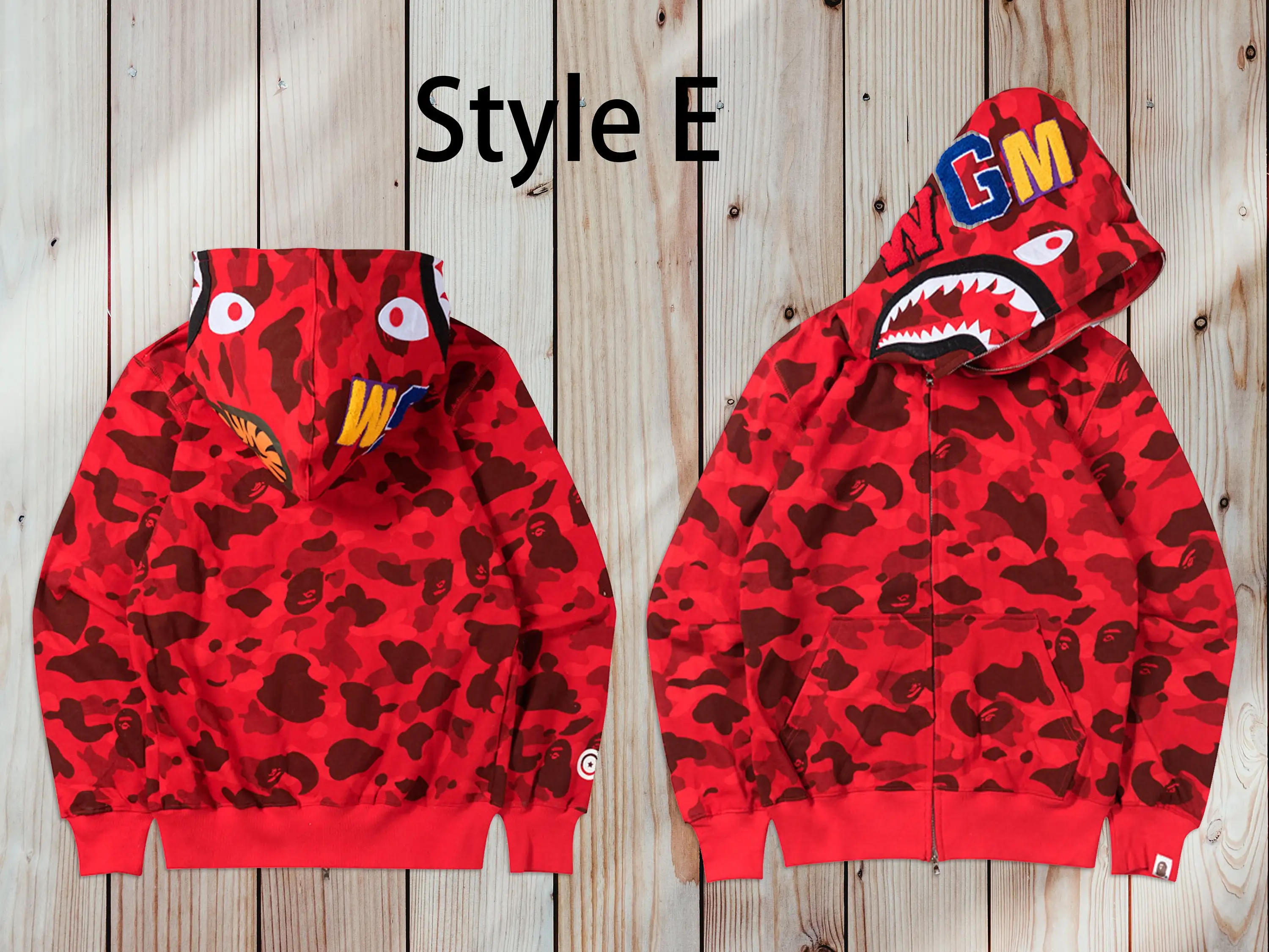 New Designer Full Zip Up Hoodie Rhinestone Custom Logo Blank High ...