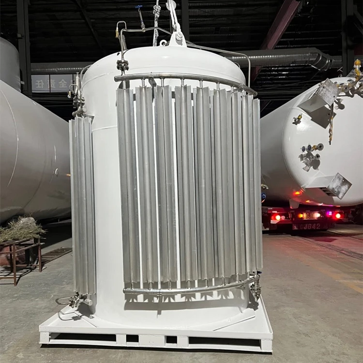 5000L Vertical Ln2 Micro Bulk Tank Mini Cryogenic Liquid Storage ...