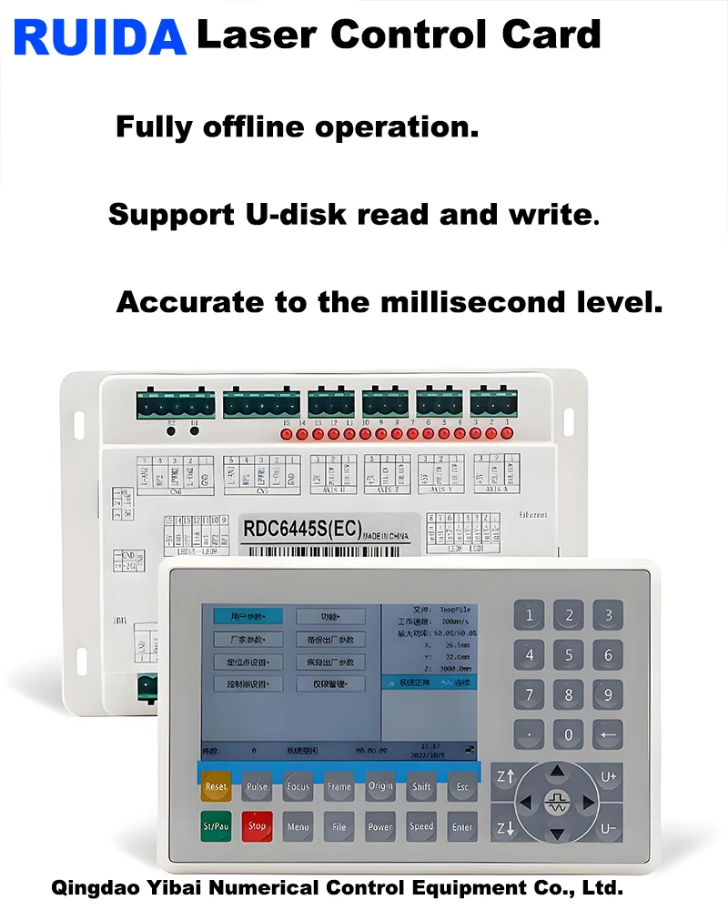 New Ruida RDC6445S/RDC6445G DSP CO2 Laser Controller with 1 Year ...