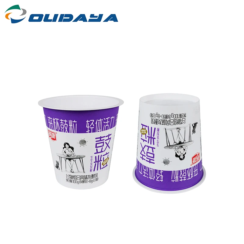 160ml Pp Injection Container for Yogurt Ice Cream IML Printing