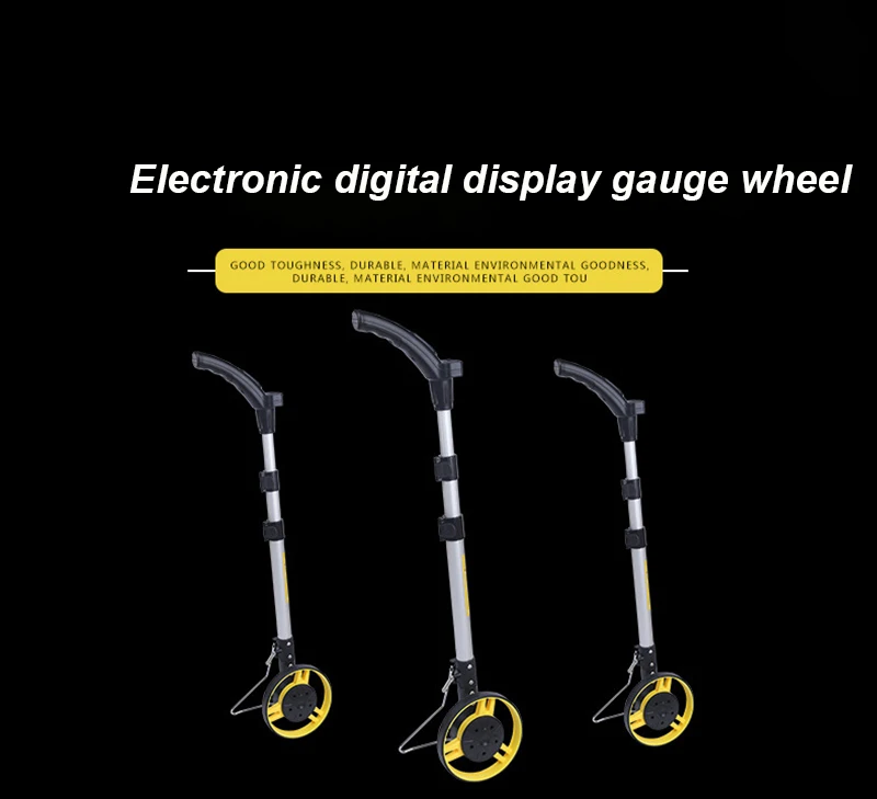 Wholesale Collapsible Hand-pushed Digital Display Road Distance ...