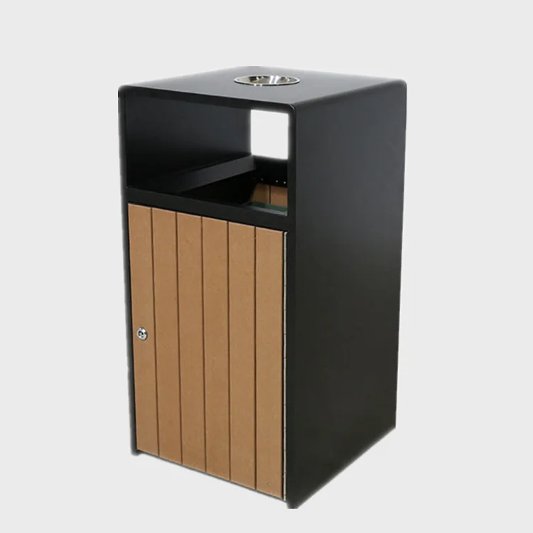 Alibaba.com: 20/30/32 Gallon Rectangular WPC Outdoor Trash Bin, Heavy ...