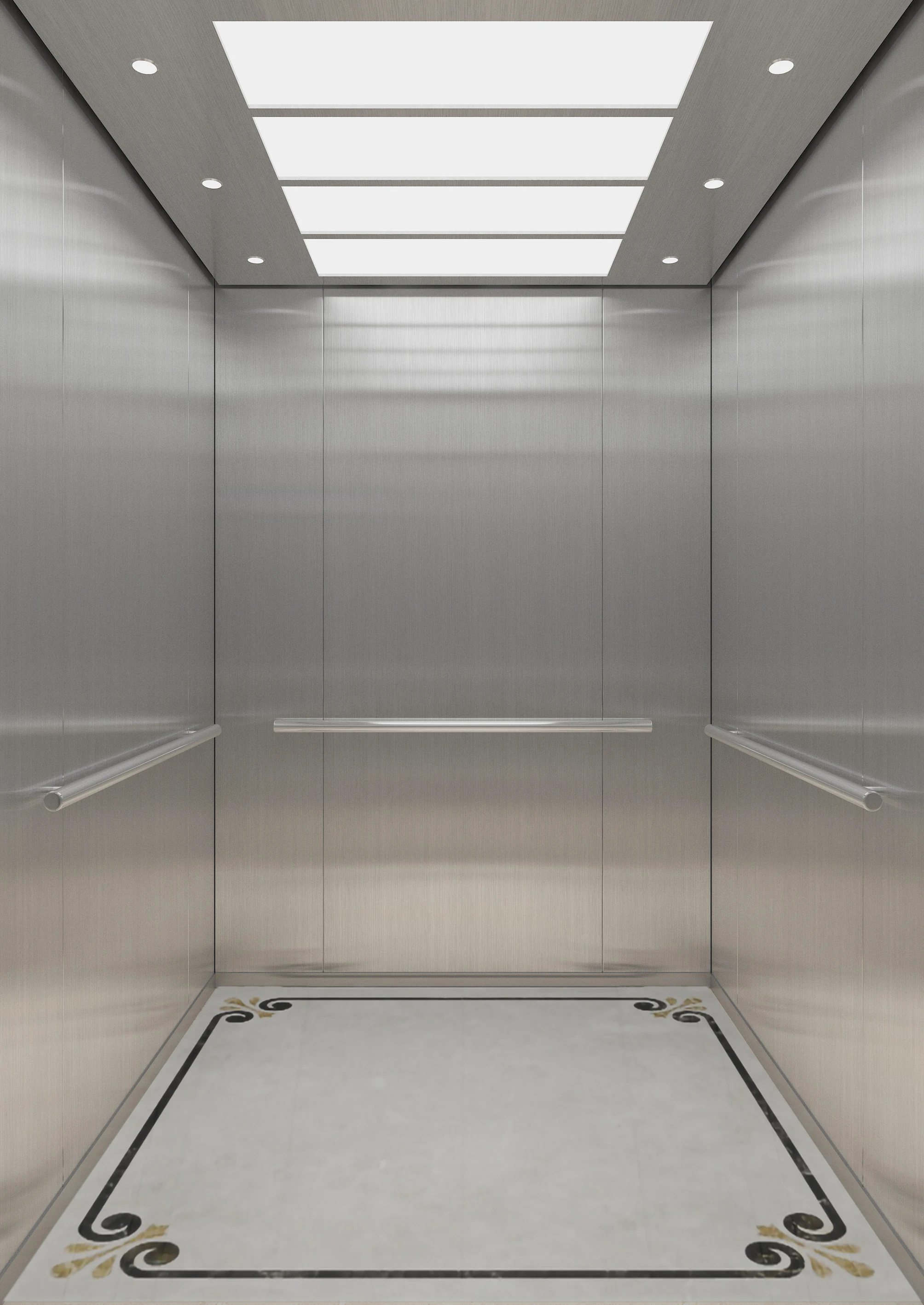 Safe Electric AC Drive Passenger Elevator for Mall Office Home Villa ...