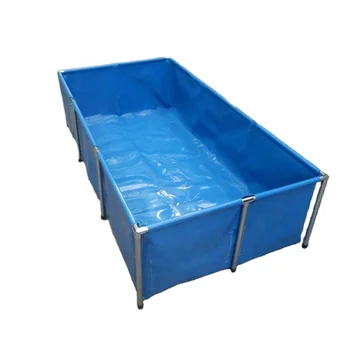 Folding Collapsible Pvc Fish Ponds For Aquaculture,Pvc 5000-8000 ...