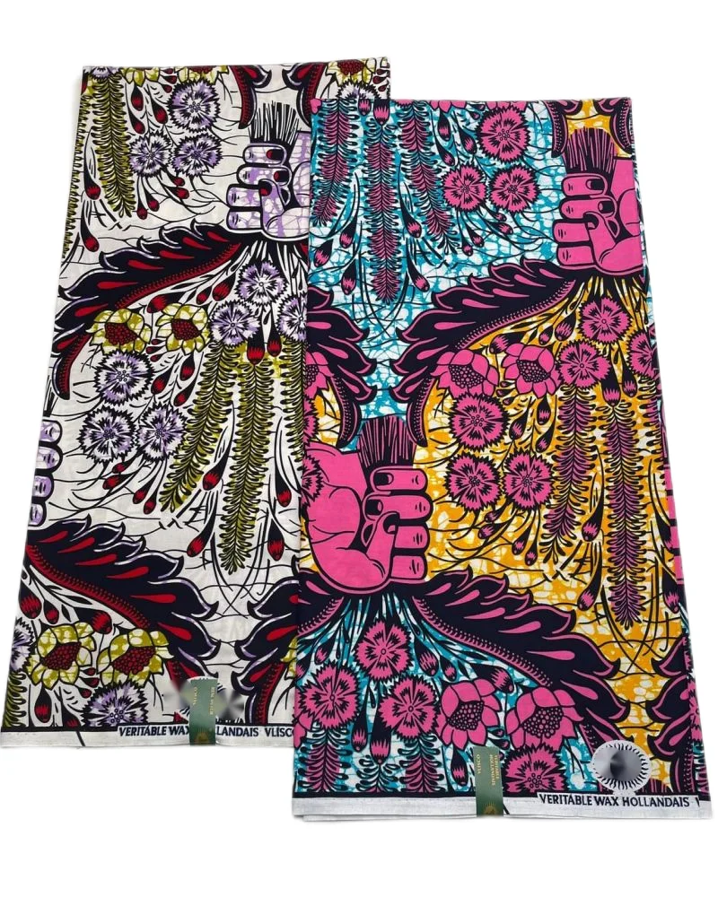 African Fabrics Holland Dutch Loincloth Ankara Wax Batik Printed ...