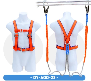 Height Construction Working Anti-falling Safety Belt D Ring Adjustable ...
