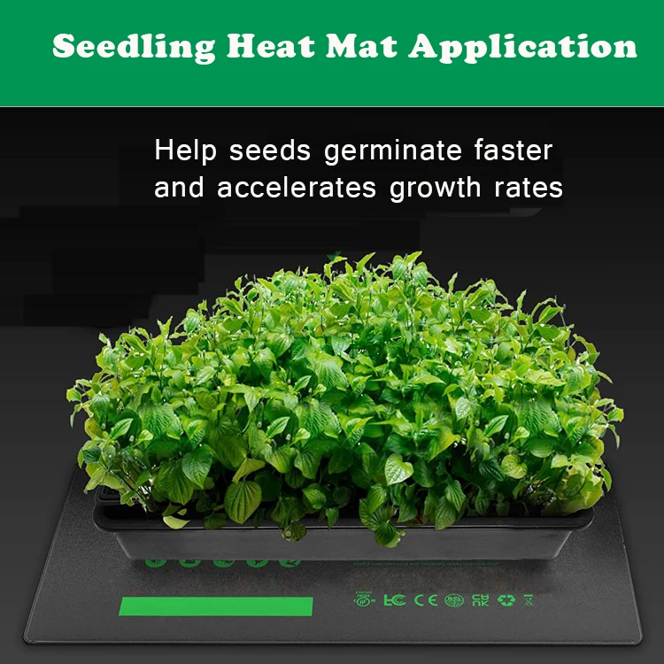 Garden Heat Mat Germination Mat With Thermostat Heat Mat for Plants ...