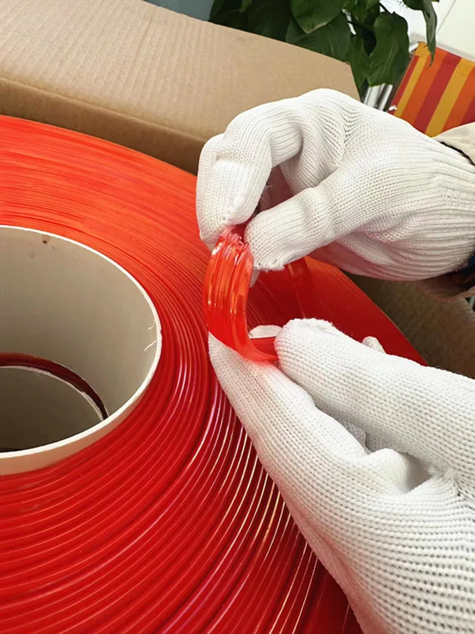Guide Rail C2 Red Wiper Lip Polyurethane Steel Bellows Cover Wiper ...