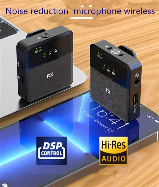 Plug and Play Wireless Microphone - Ideal for Interviews