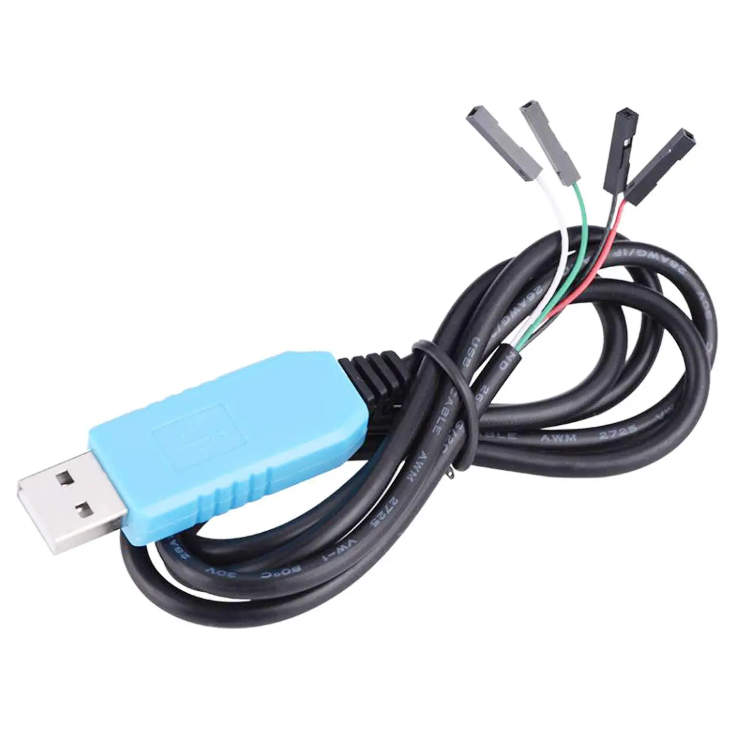 Pl2303ta Usb To Ttl Rs232 Converter Serial Adapter Cable For Win Xp/7/8 ...