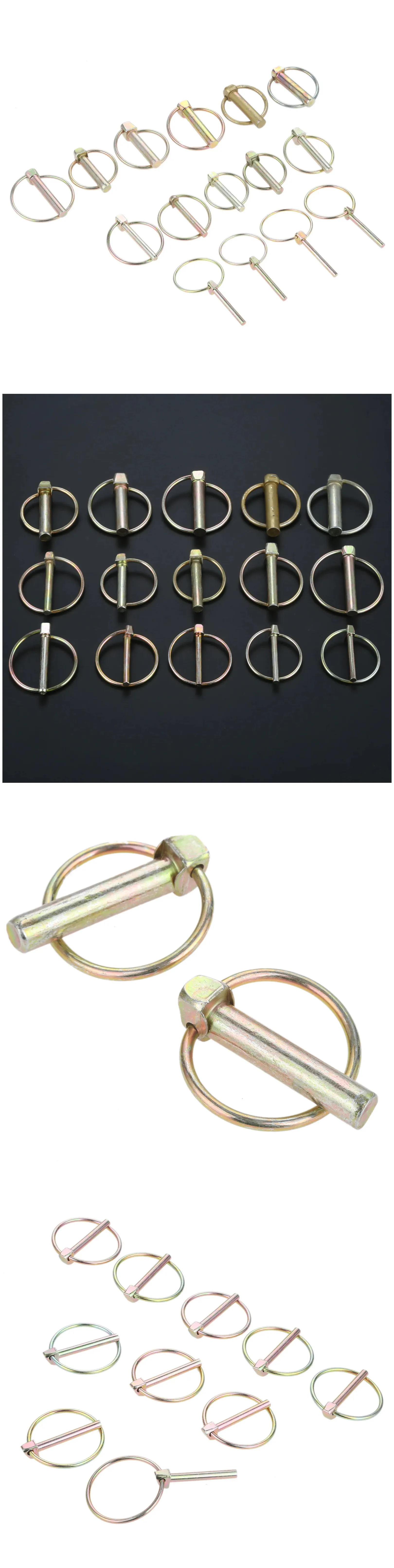 Steel Heavy Duty Boot Lynch Tractor Trailer Truck Pin Ring Clips For ...