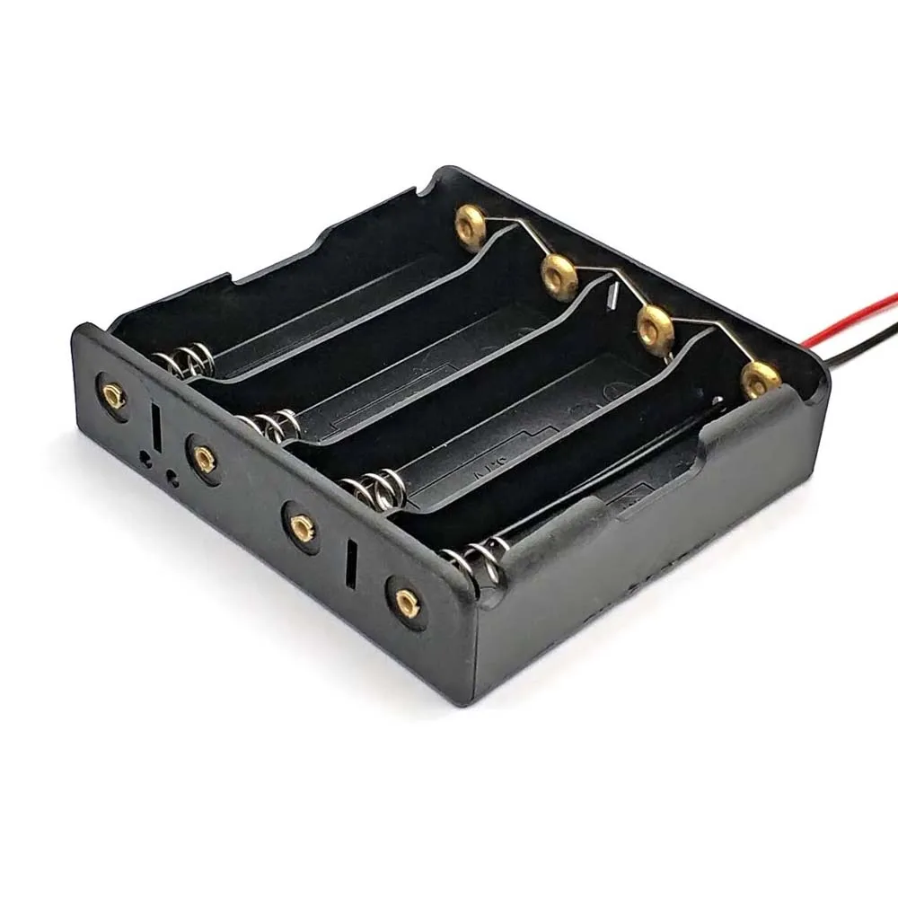 4*18650 Parallel Battery Holder - Secure Storage Solution
