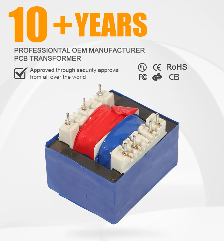 Pcb Mounting Type Current Single Phase Toroidal Electric Step Down ...