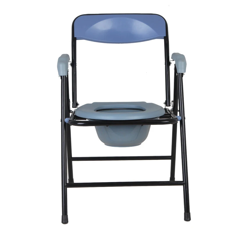 Disabled Toilet Height Adjustable Folding Bedside Commode Chair for ...