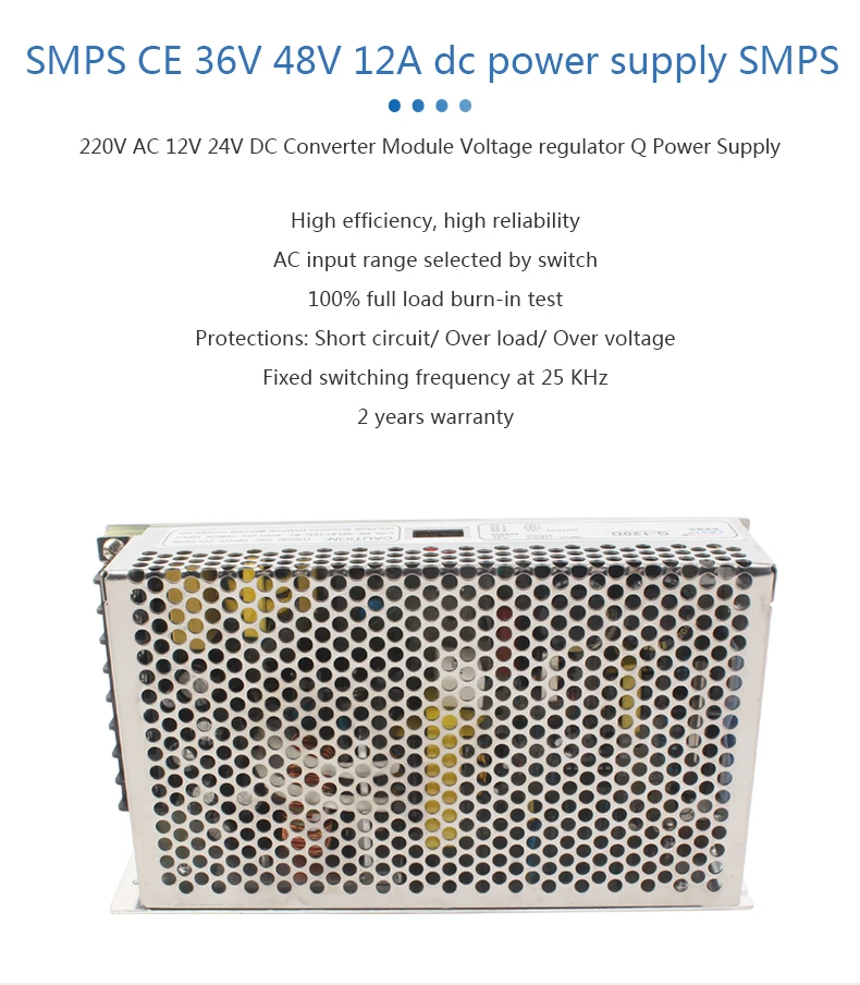 D-120 120W Dual Output Power Supply for LED - 2 Year Warranty