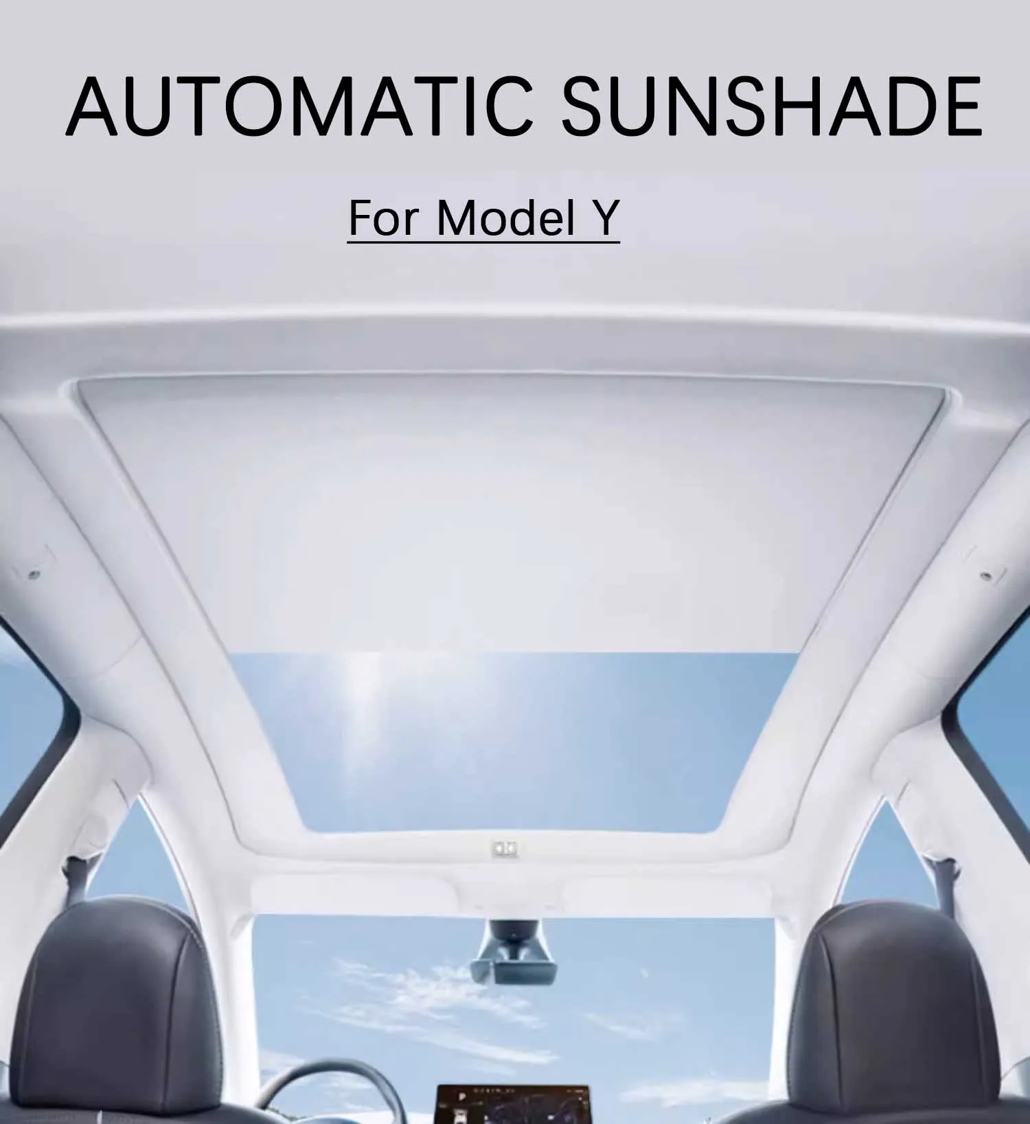 2025 Electric Powered Tesla Model Y with Sunroof Shades
