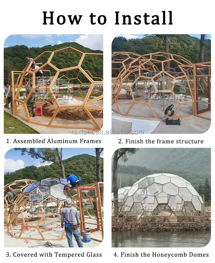 Transparent Glass Dome Tents - Durable & Stylish Solutions