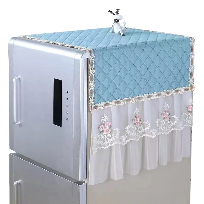 Single And Double Door Refrigerator Cover Fabric Waterproof And ...