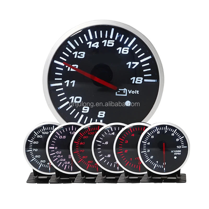 Universal Racing Car Tachometer 8000 Rpm 12v Rotating Speed Indicator ...