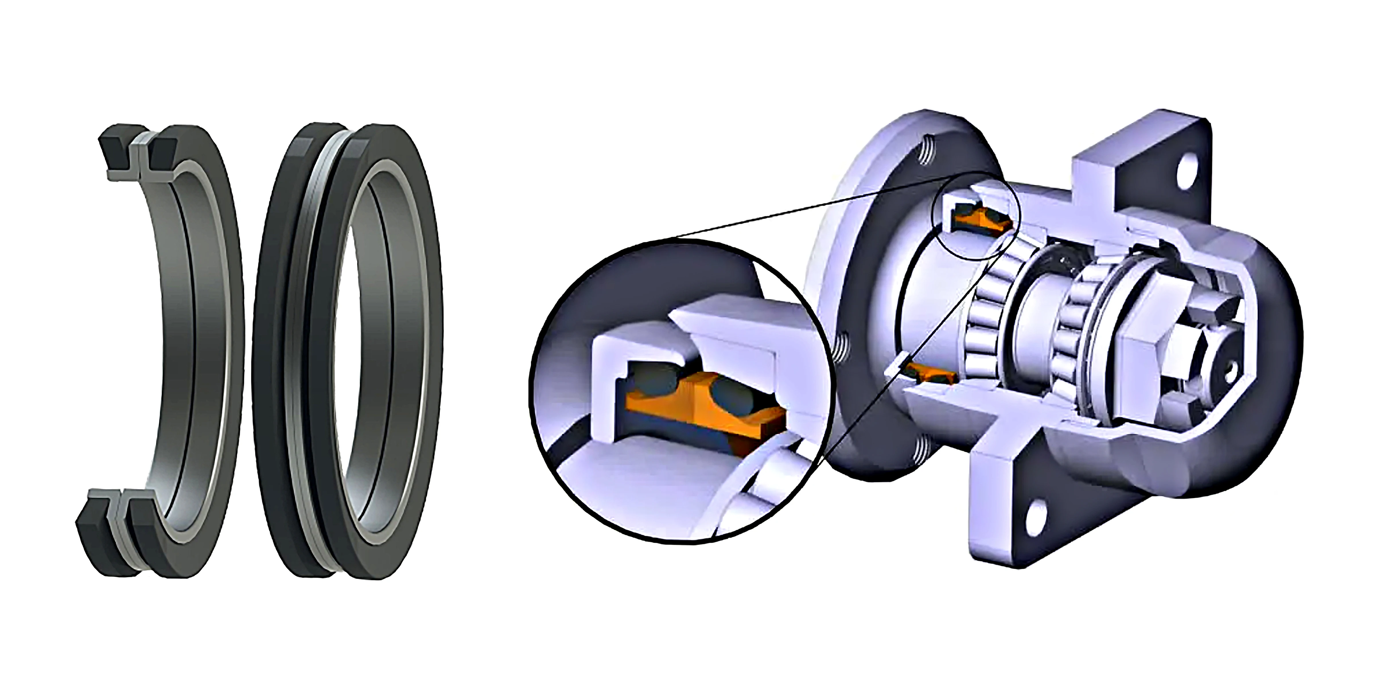 Factory Provides Heavy Duty Float Seal for Excavator Floating Oil Seals ...