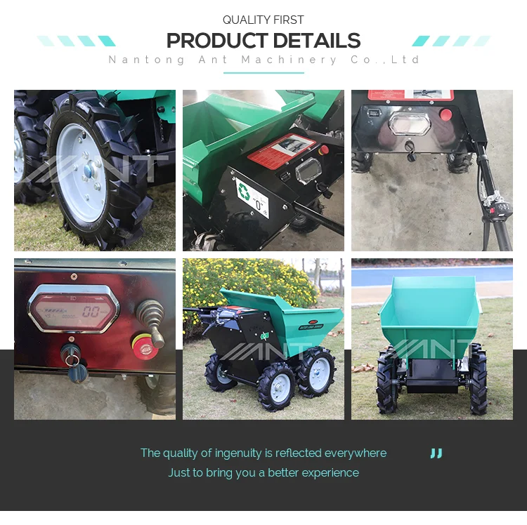 ANT Barrow Power Mini Wheels Electric High Lift Dumper Truck